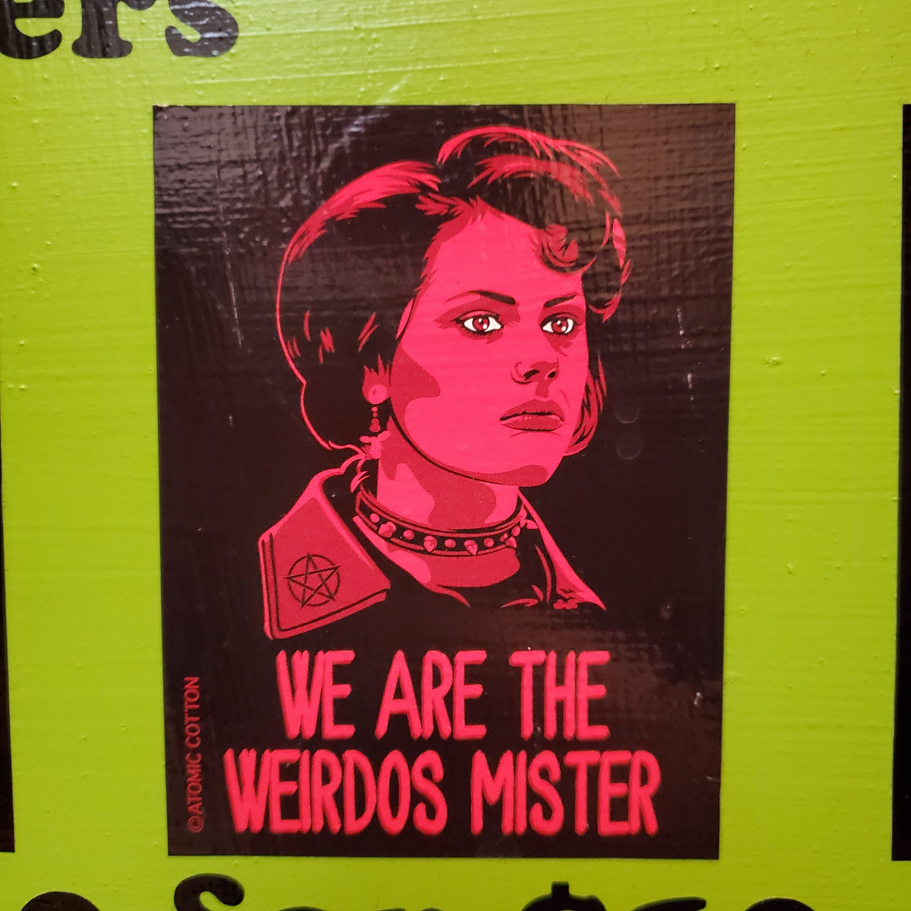 The Craft Nancy sticker – Atomic Cotton