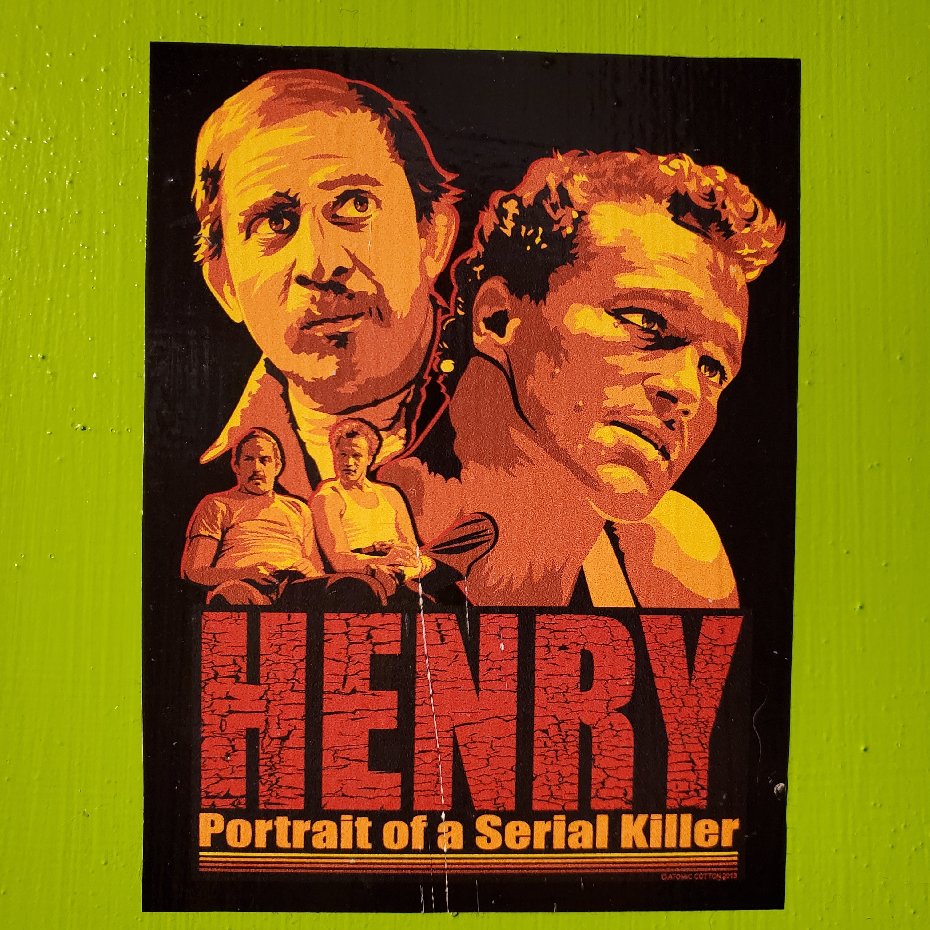 Henry sticker – Atomic Cotton